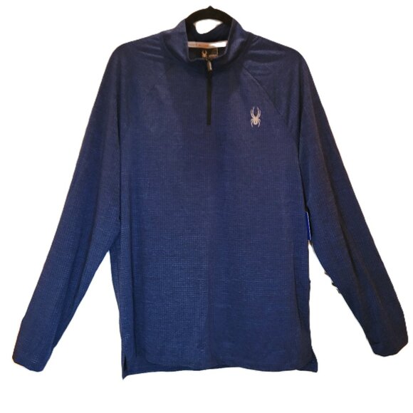 Spyder | Jackets & Coats | Nwt Spyder Active Dri Fit 4 Zip Pullover ...